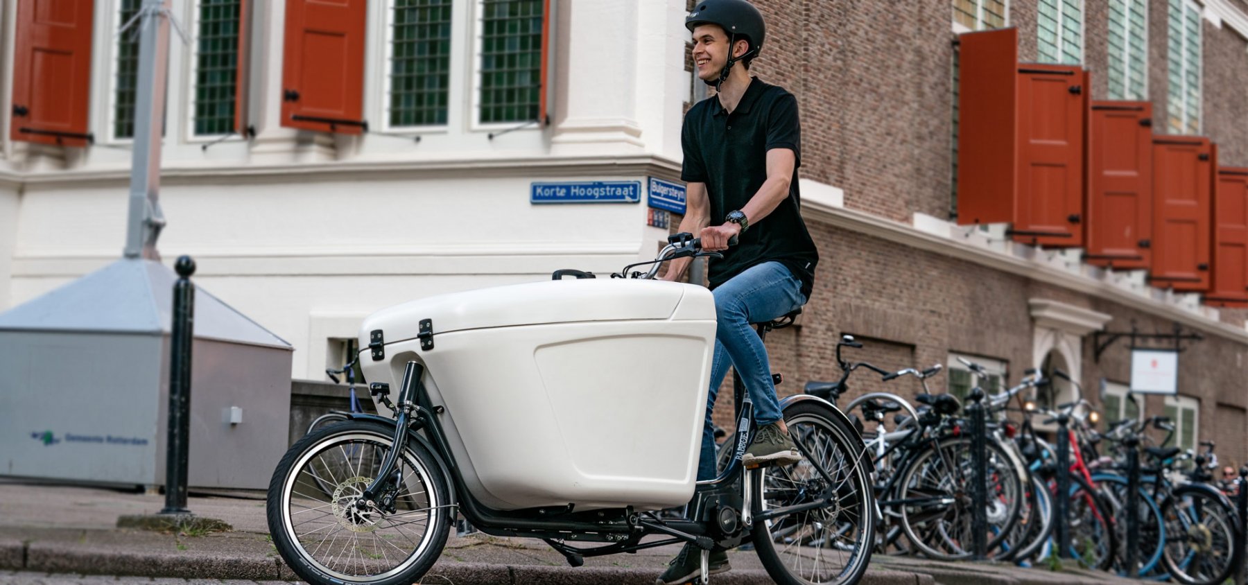 The cargo delivery bike: good for your company and the city | Babboe Pro
